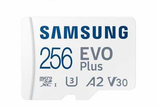 Карта памяти Samsung 256GB microsdxc Evo Plus UHS