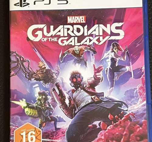 Guardians Of The Galaxy PS5 диск