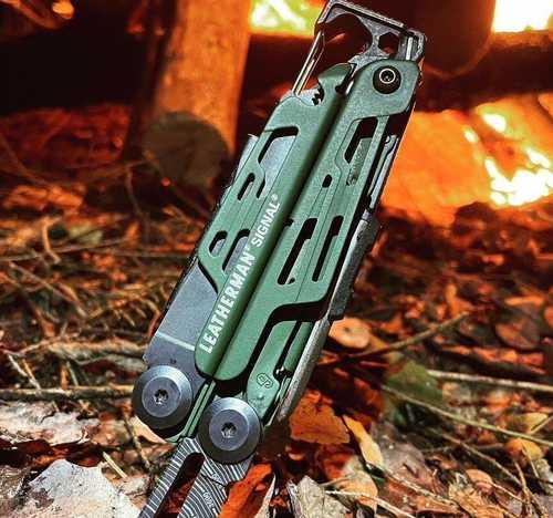 Мультитул Leatherman Signal Green Новый Оригинал