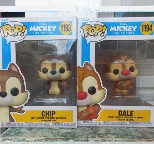 Funko pop Chip and Dale Чип и Дейл