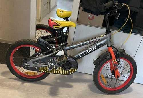 Велосипед детский для 5-7 лет "stern robot 16"