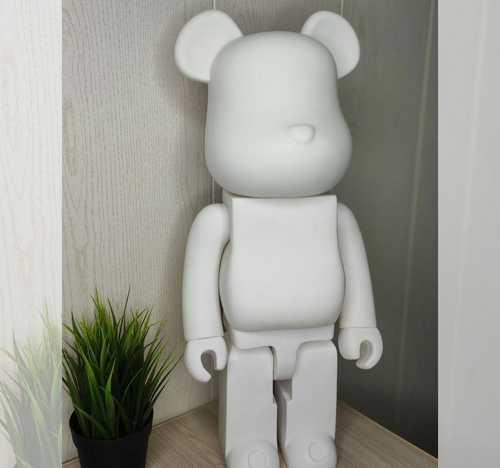 Мишки bearbrick белый для росписи