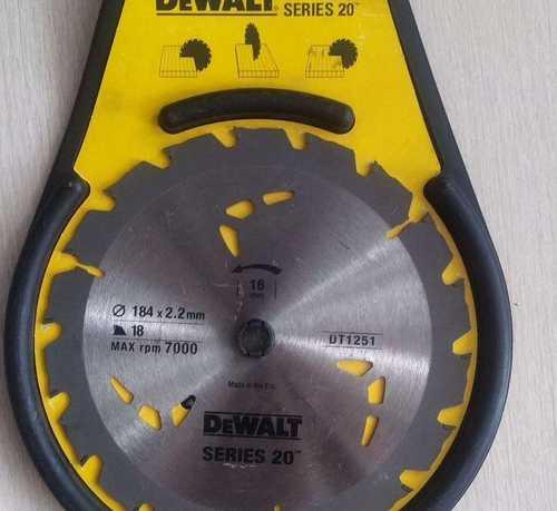 Пильный диск dewalt