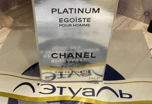 Chanel platinum egoiste 100 мл туал вода