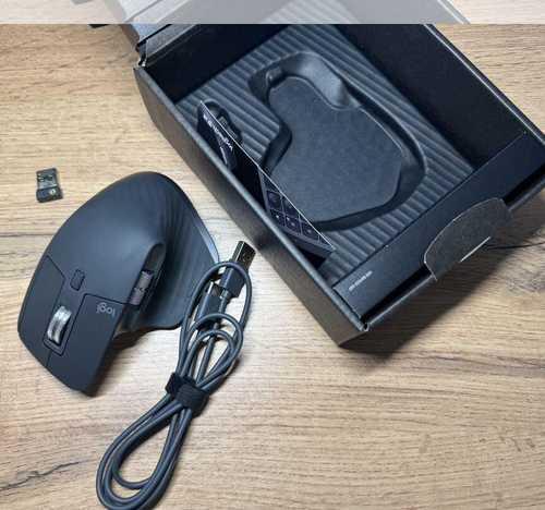 Беспроводная мышь Logitech Mx Master 3S, graphite