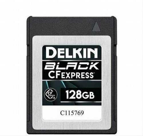 Delkin Black CFexpress Type B 128GB 1760/1710 Mb/s