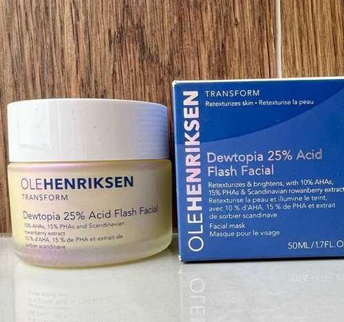 Olehenriksen Dewtopia 25% Acid Flash маска 50 мл