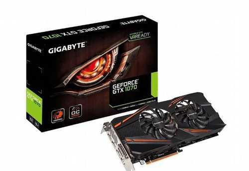 Gigabyte GeForce GTX 1070 OC 8gb 256 бит