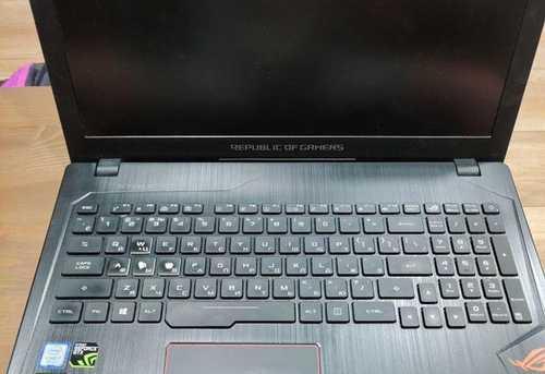 Игровой ноутбук 15.6" ASUS ROG GL553V, 1128 ГБ, Core i7-7700HQ, RAM 16 ГБ, GeForce GTX 1050 Ti 4 ГБ