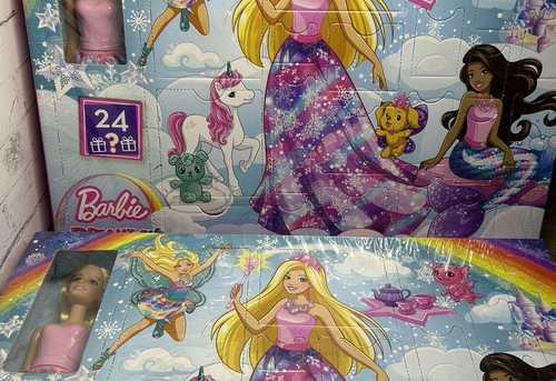 Barbie dreamtopia адвент новые