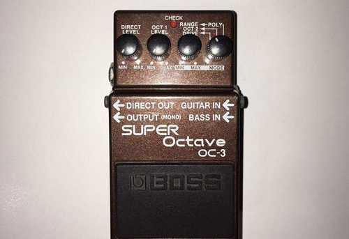 Гитарная педаль Boss Super Octave OC-3