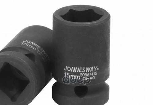 Jonnesway Головка ударная Jonnesway 1/2 15 мм 6