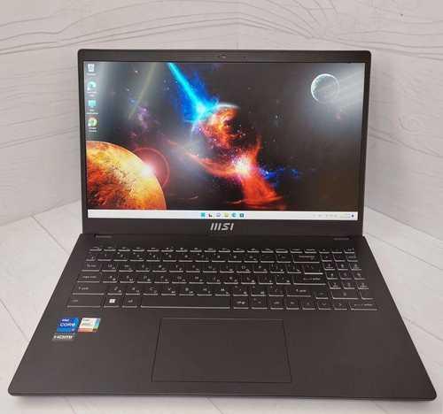 FullHD SSD512 win 11 Игровой MSI Modern Ноутбук