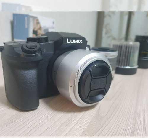 Panasonic lumix g7 + 4 объектива + допы