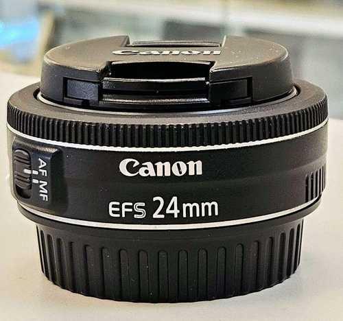 Объектив Canon EF-s 24mm f2.8 STM