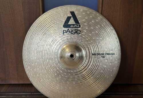 Крэш paiste alpha 16' с трещиной