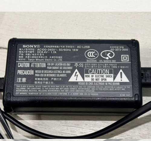 Зарядное sony ac-l25b и nikon mh-18a