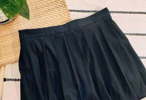 Теннисная юбка -шорты 48 размер мини плиссе