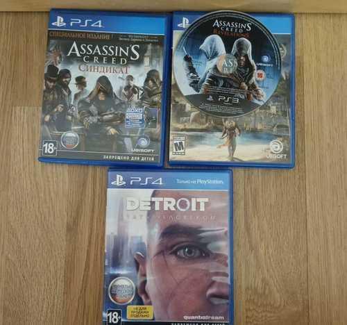 Игры PS4 PS3 Detroit Assassin's creed