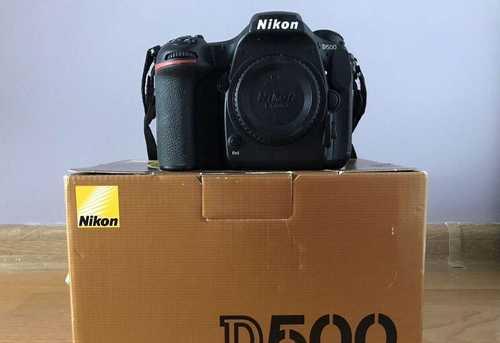 Nikon D500 body (пробег 20 тыс)