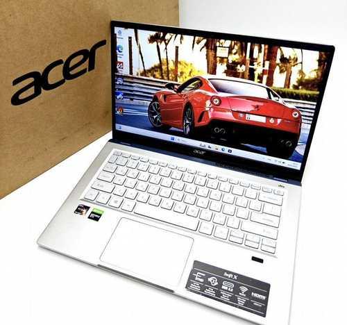 Acer Swift X SFX 14" Ryzen 5/GTX1650/512Gb