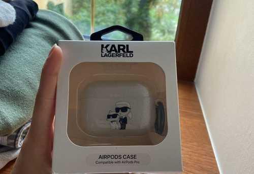 Чехол на airpods pro Karl Lagerfeld