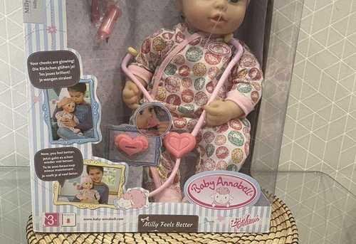 Кукла baby annabell доктор