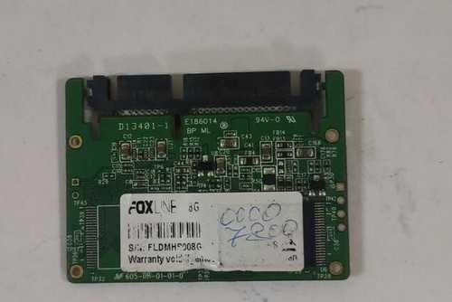 Твердотельный SSD накопитель Foxline 8Gb SATA