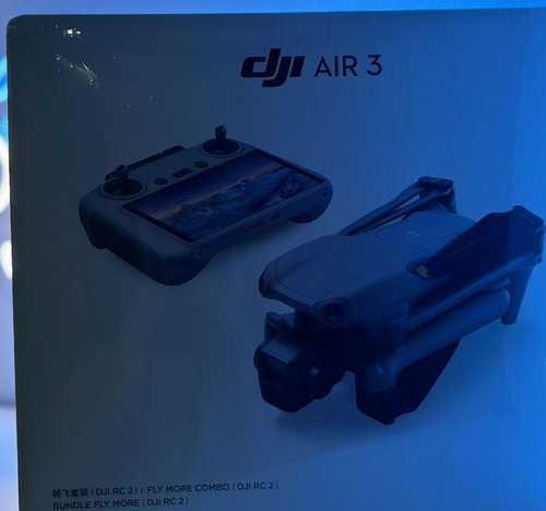 Квадрокоптер Dji Air 3 fly more combo (DJI RC 2)