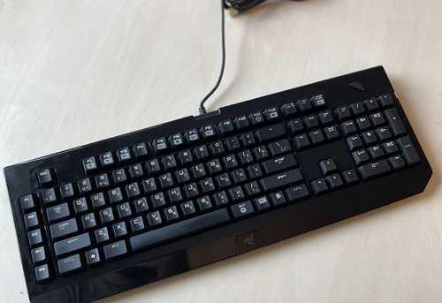 Механическая игровая клавиатура razer black widow