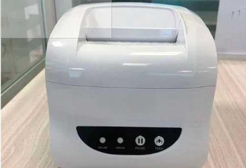 Принтер чеков Xprinter 365b белый новый