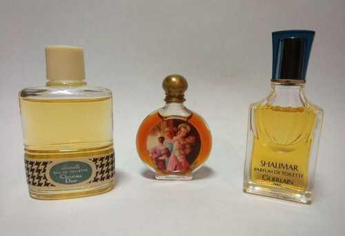 Женская парфюмерия (винтажные миниатюры)