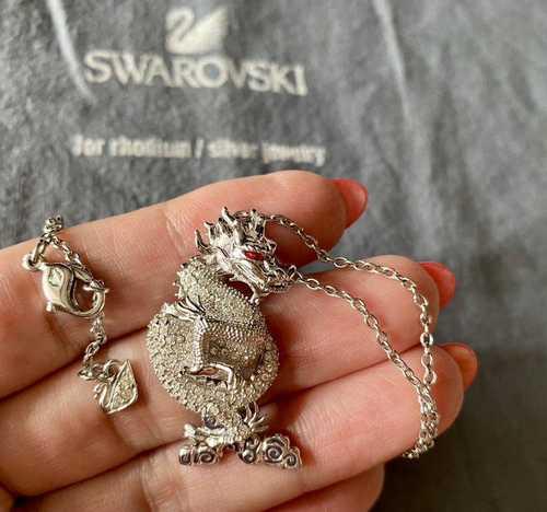Swarovski кулон подвеска Дракон, редкий