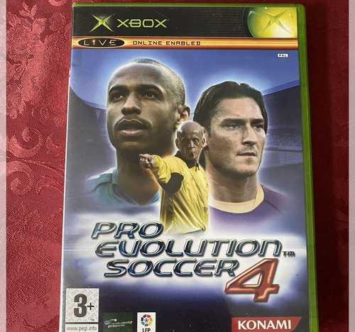Xbox Original PES Pro Evolution Soccer 4