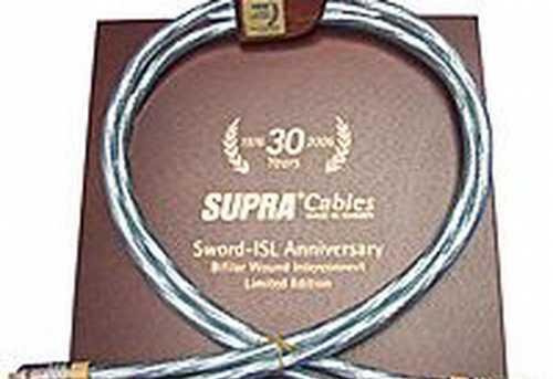 Межблочный аудио кабель RCA Supra Sword-ISL 0,8 m