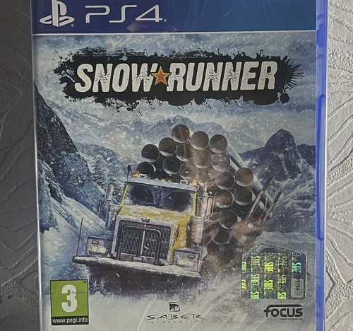 Игра для приставки PS4 Snow Runner