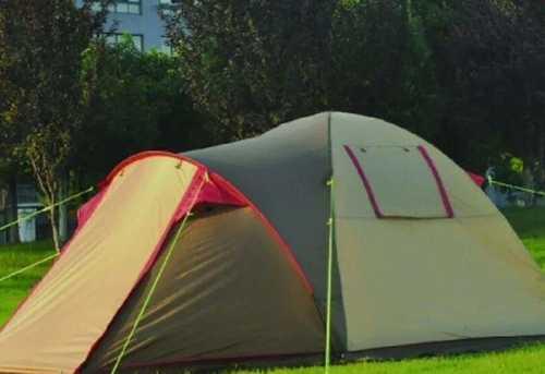 Палатка туристическая трехместная 340х180х150см (А