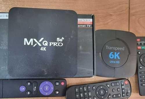Android TV приставки MX PRO 4k \Transpeed 6K 8\128