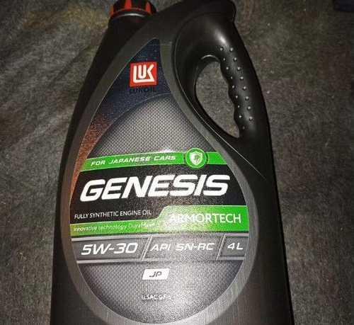 Моторное масло lukoil genesis armortech JP 5W-30