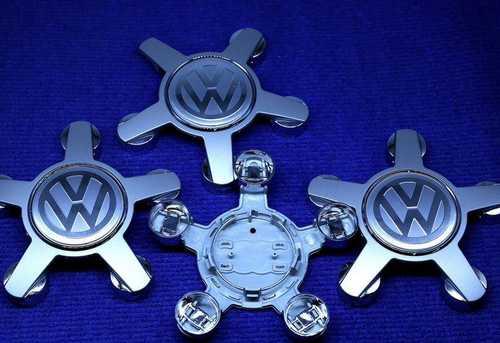 Комплект колпачков Audi логотип Volkswagen хром