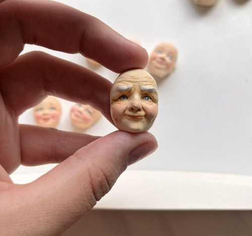 Лица для ватных игрушек
