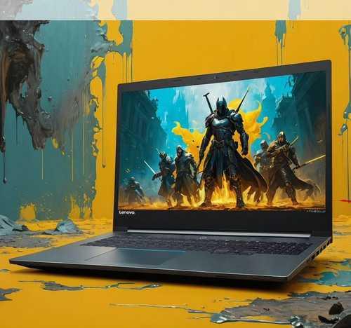 Ноутбук для игр Lenovo / Ryzen 7 / GTX 1660 / SSD