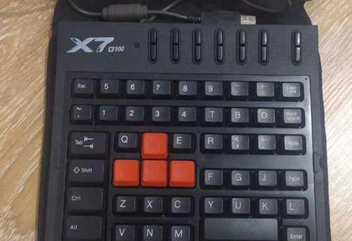 Компактная клавиатура A4Tech X7 G100