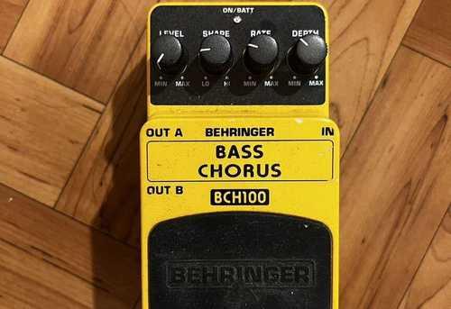 Гитарная педаль behringer BCH100