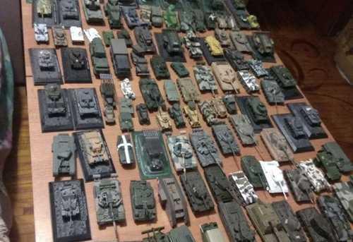 Коллекция моделей танков