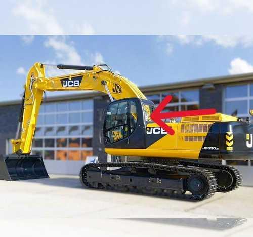 Стекло JCB JS 145 заднее