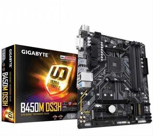 Материнская плата Gigabyte B450M DS3H