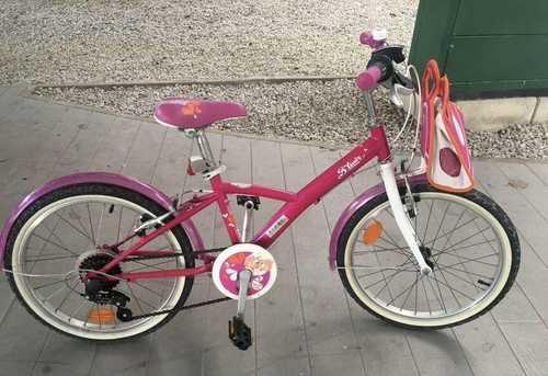 Велосипед btwin misti girl 5 колеса 20"