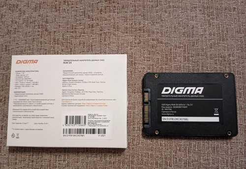 SSD Digma Run S9 1тb TLC SATA3 2.5"