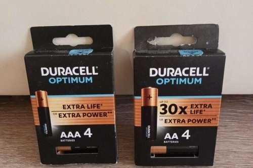 Батарейки duracell optimum. Оригинал